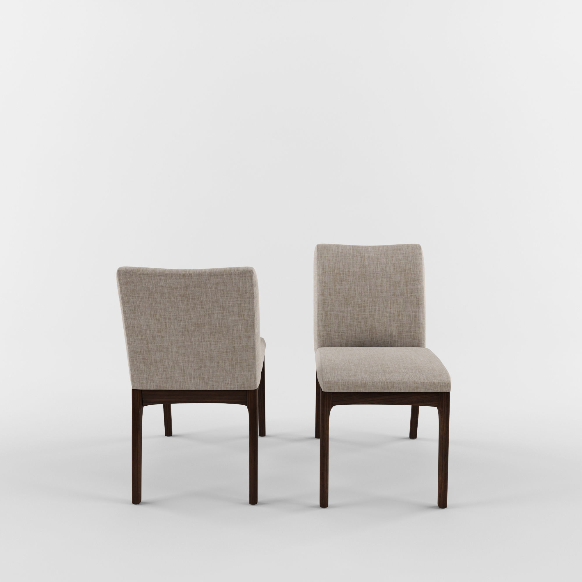 Carson Carrington Dining chairs free 3D model | CGTrader