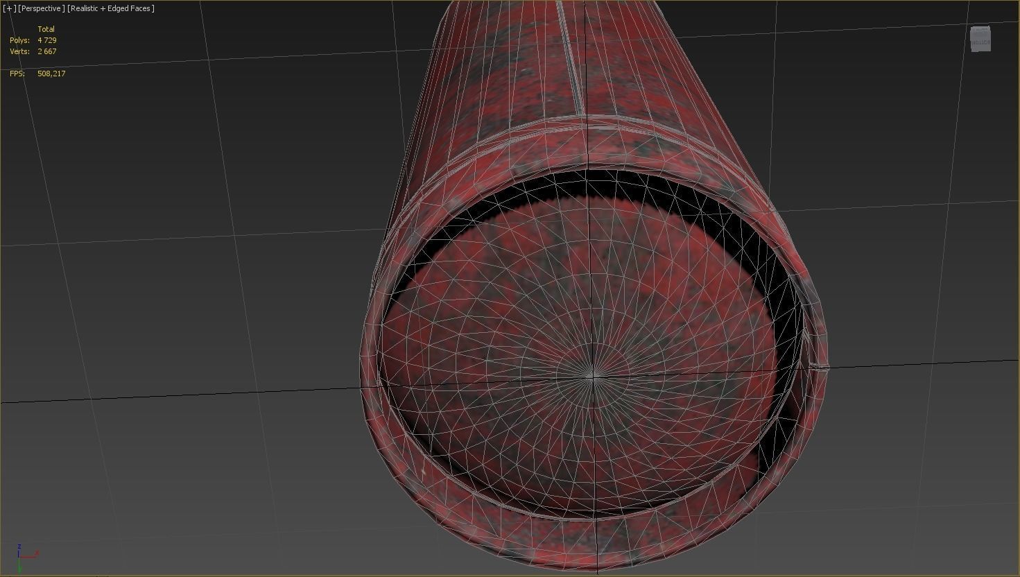 low poly model of a gas cylinder of 34 l and 27 l free VR / AR / low ...