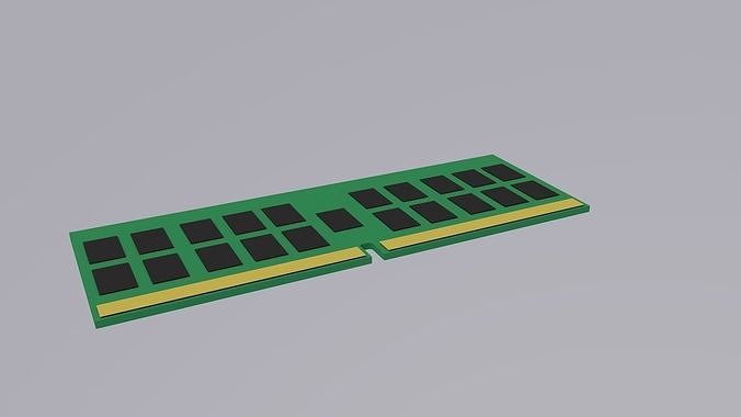 3D model RAM ddr3 VR / AR / low-poly | CGTrader