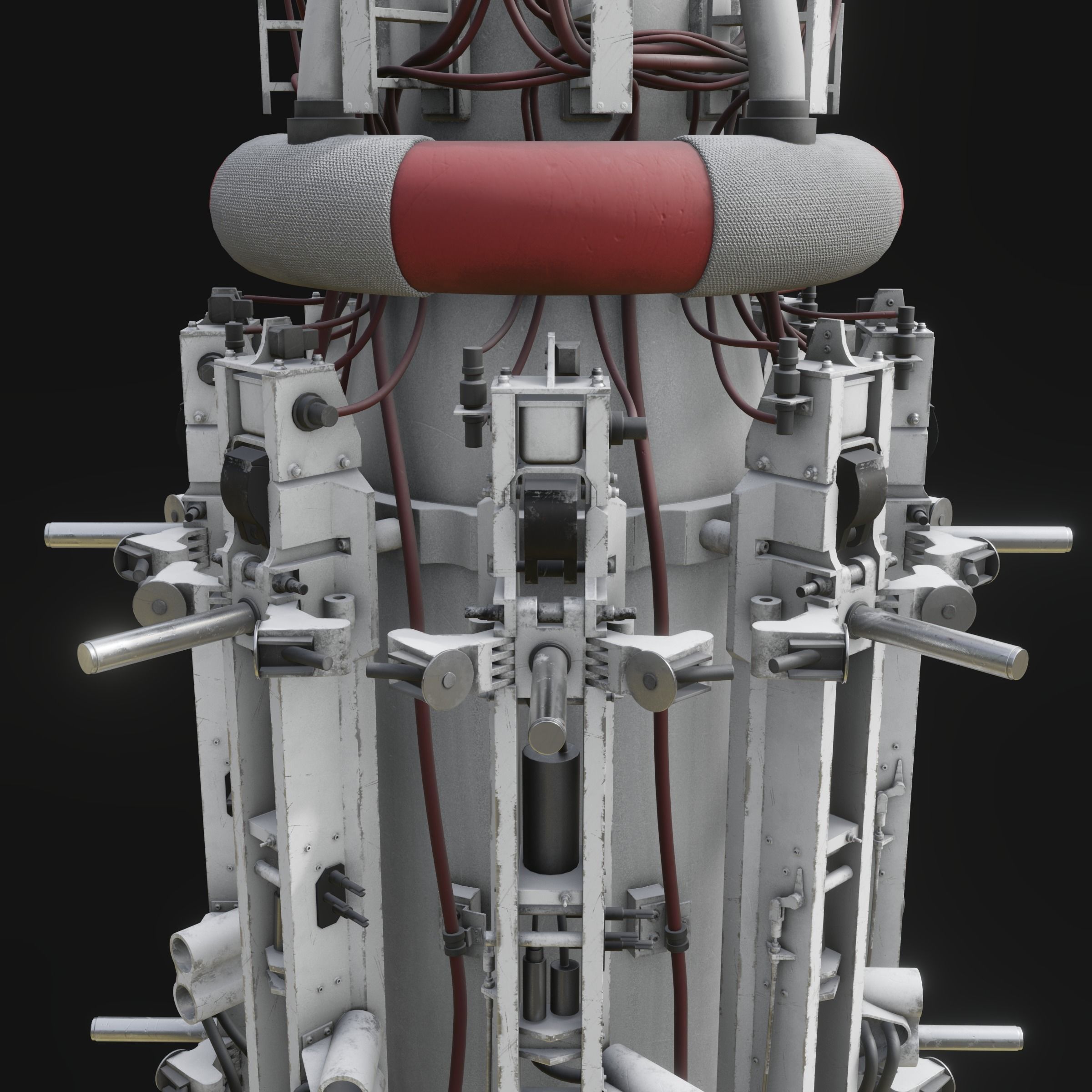 Rotary Bomb Bay free VR / AR / low-poly 3D model rigged | CGTrader
