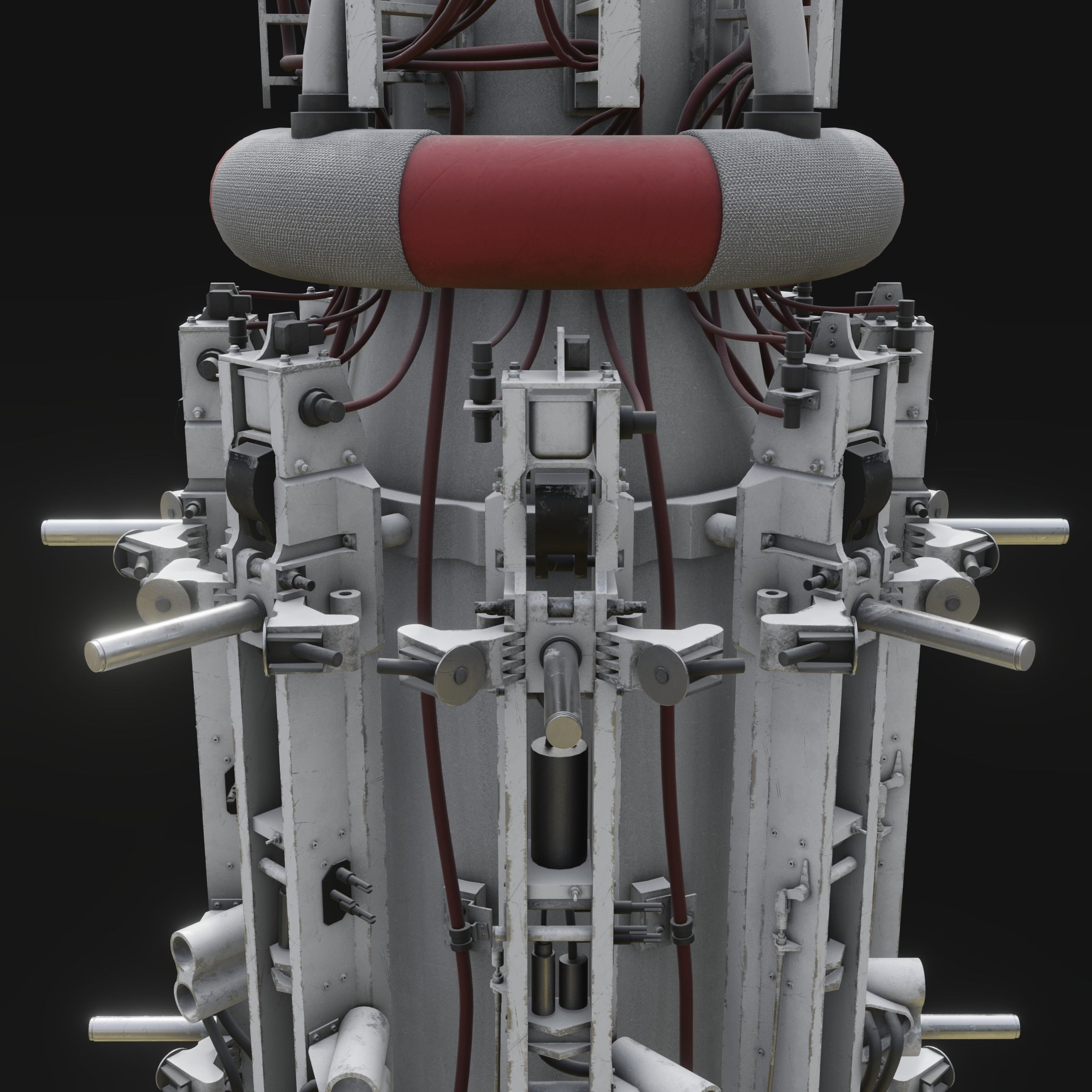 Rotary Bomb Bay free VR / AR / low-poly 3D model rigged | CGTrader
