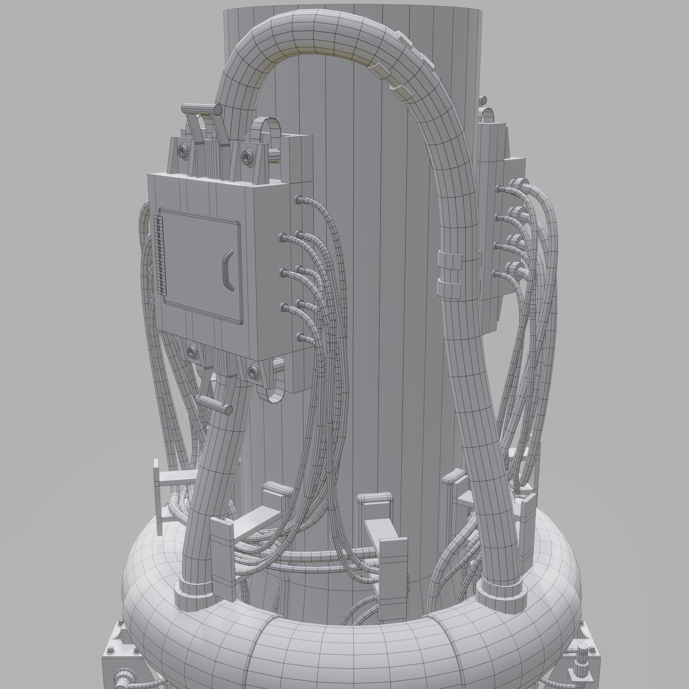 Rotary Bomb Bay free VR / AR / low-poly 3D model rigged | CGTrader