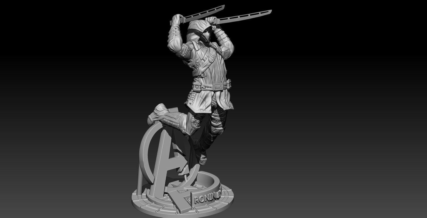 Ronin Avengers Endgame 3D model 3D printable | CGTrader