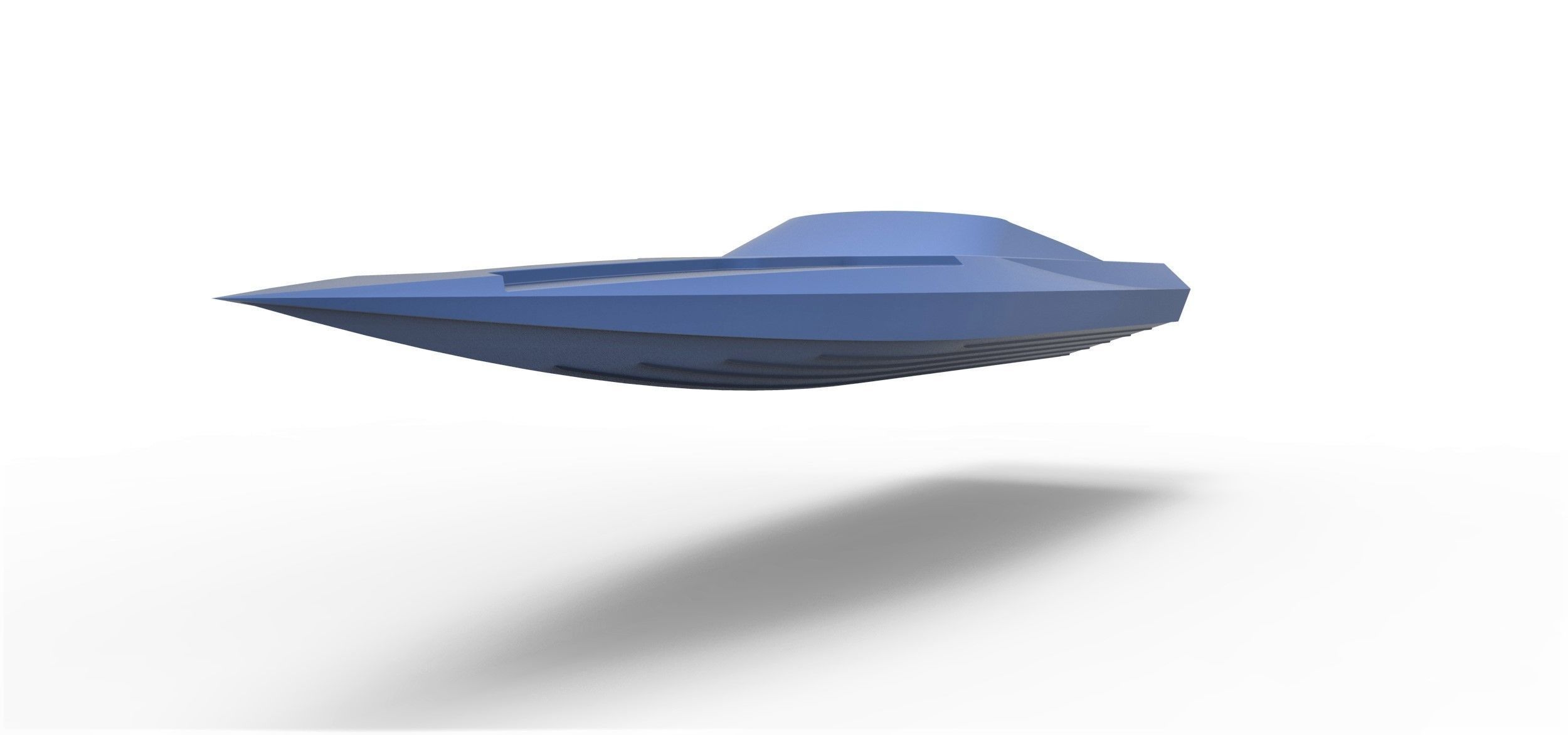 Diecast model Speed boat hull Scale 1 to 24 3D model 3D printable ...