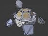 3D model ISS Cupola module interior and exterior VR / AR / low-poly ...