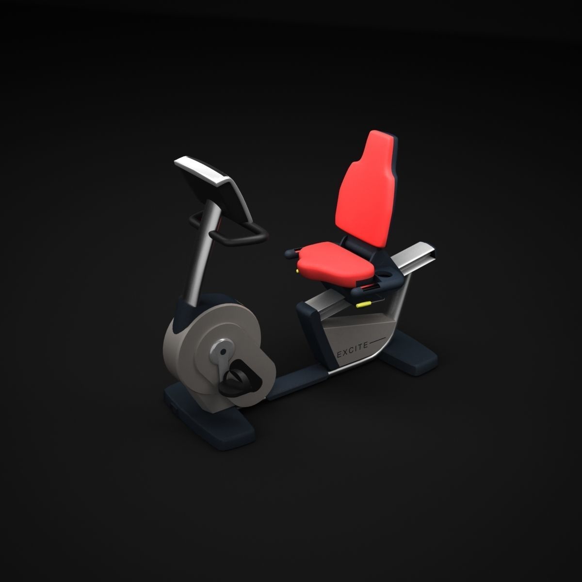 Recline machine 3D model | CGTrader
