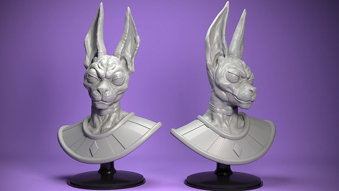 Beerus 3D model 3D printable | CGTrader