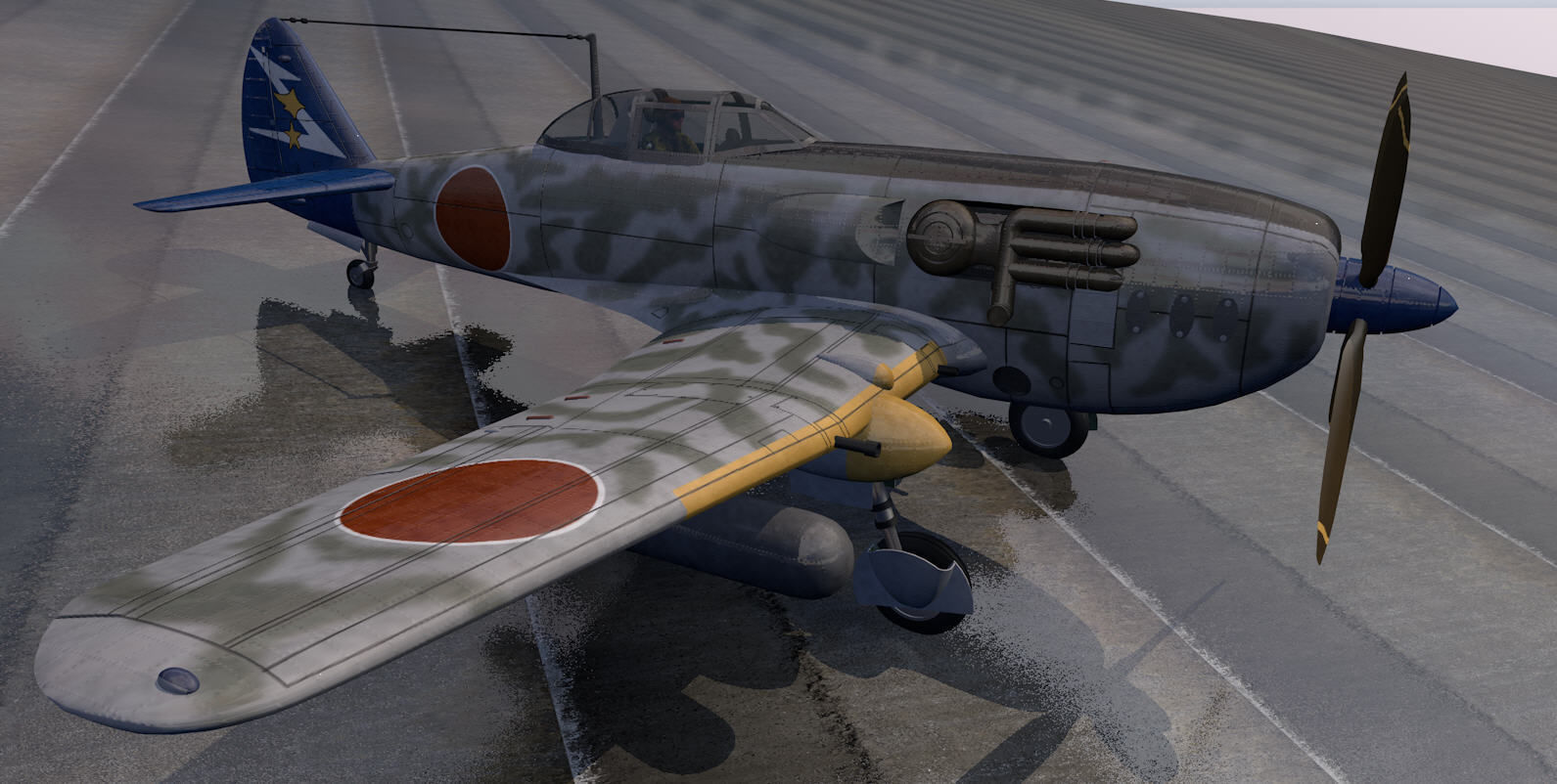 Nakajima Ki-87-1 3D model | CGTrader