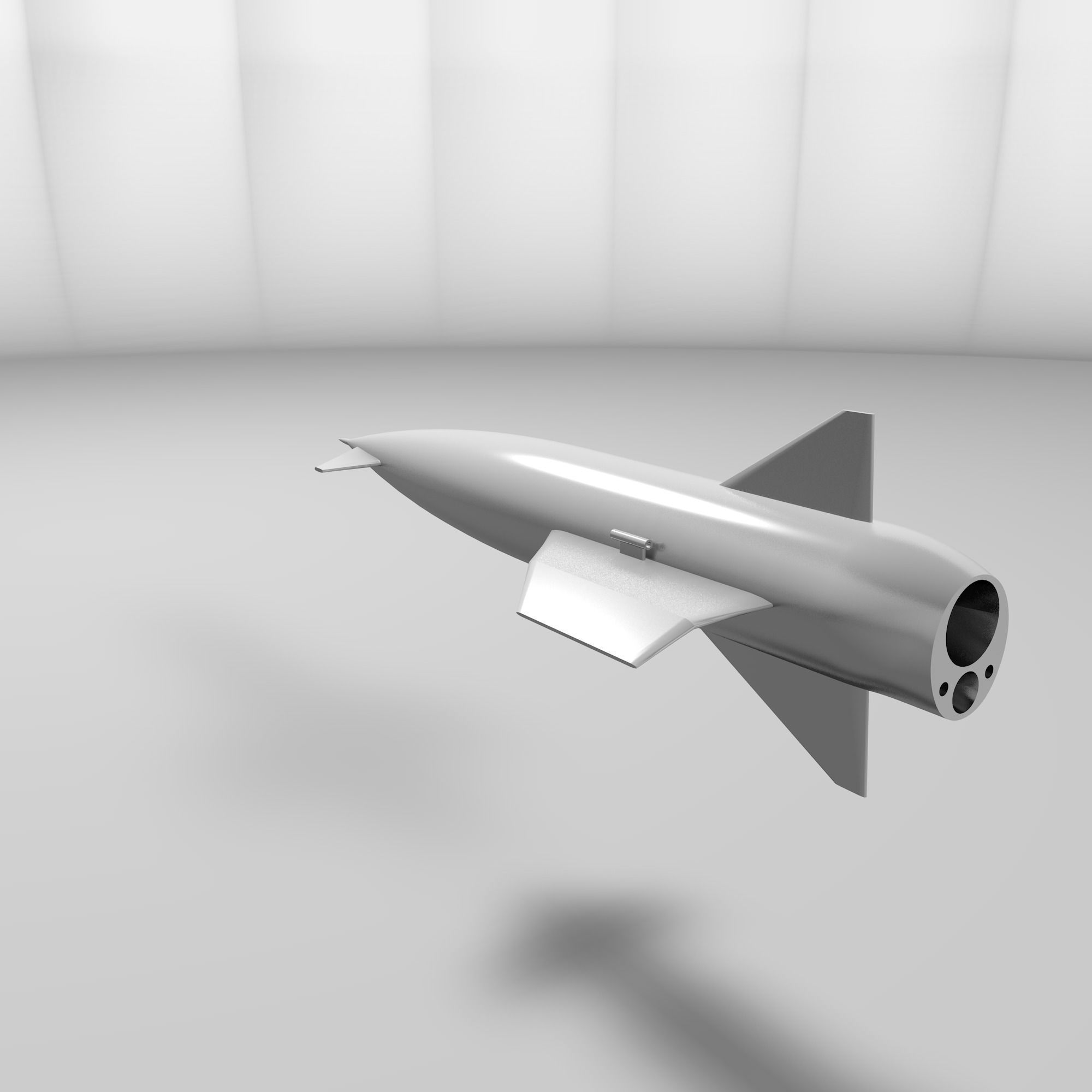 3D model Avro Blue Steel Missile VR / AR / low-poly | CGTrader