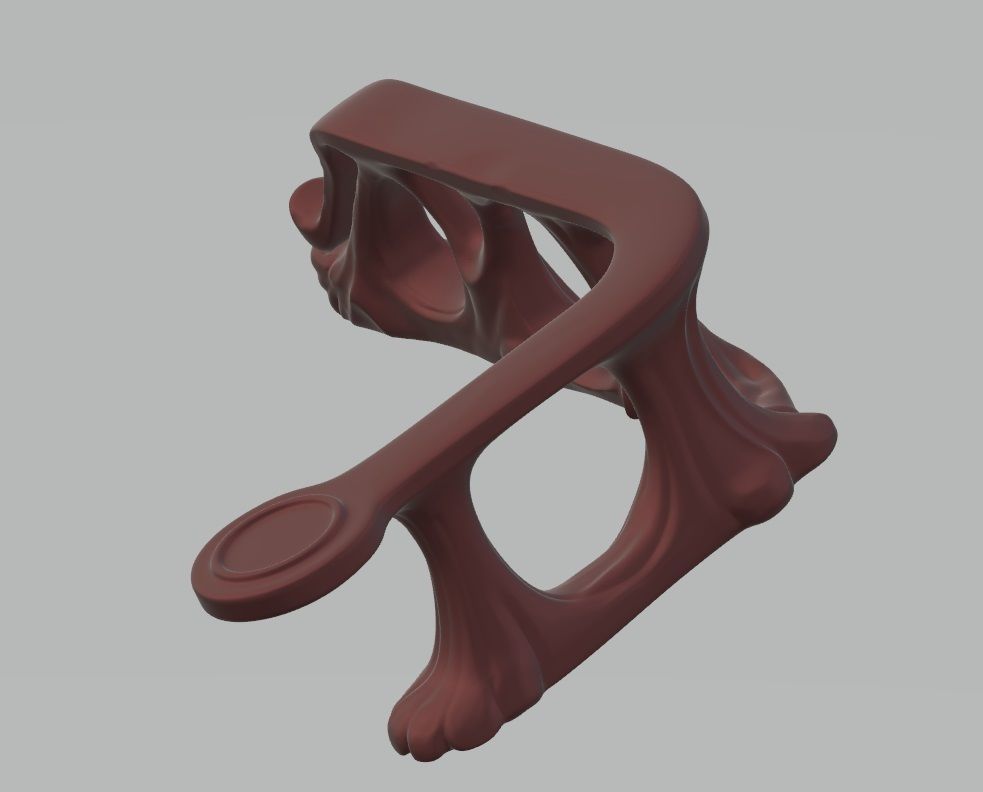 Jabba The Hutt - Throne Rail - High Quality 3D model 3D printable ...