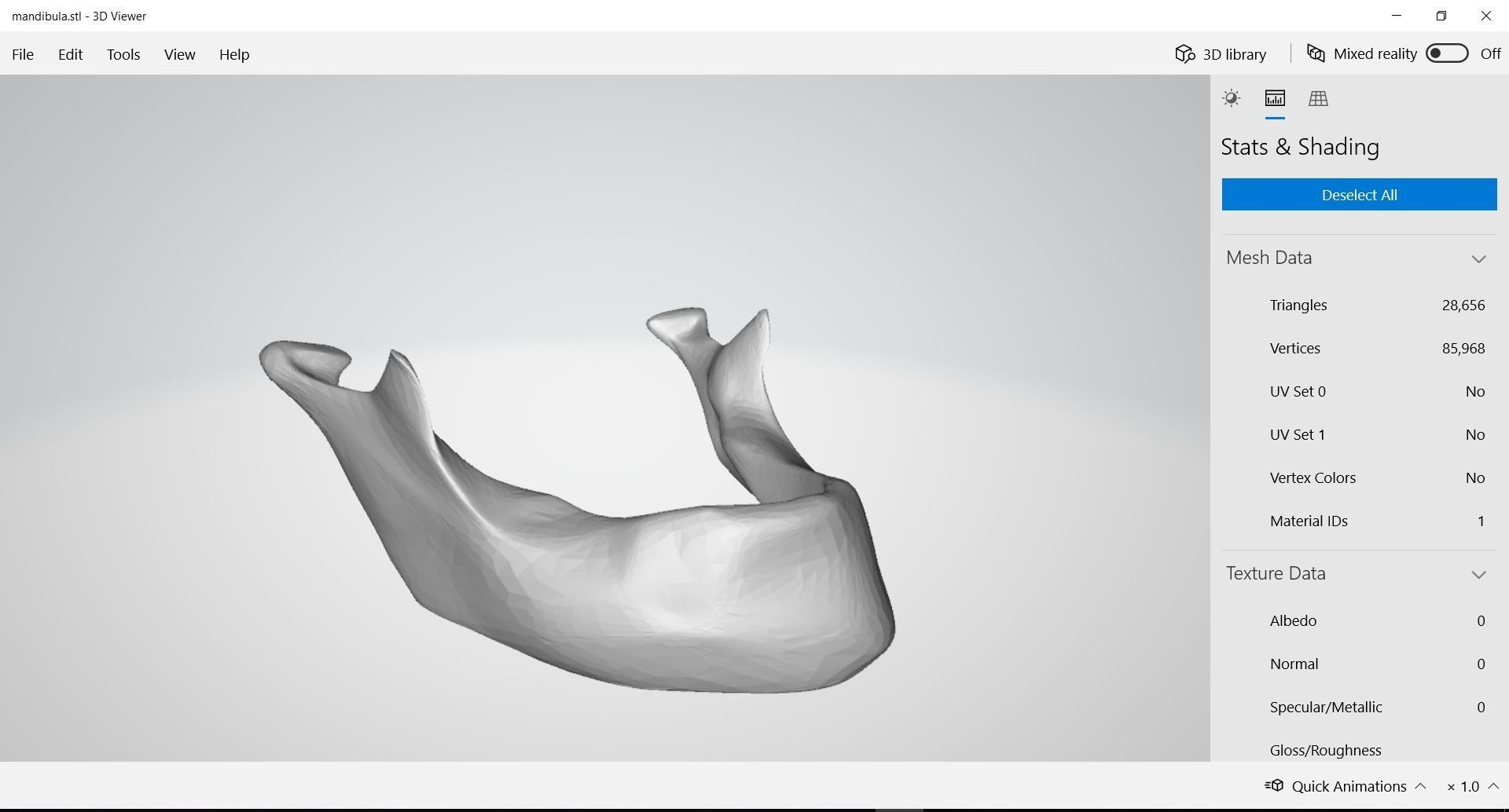 Mandible model 3D model | CGTrader
