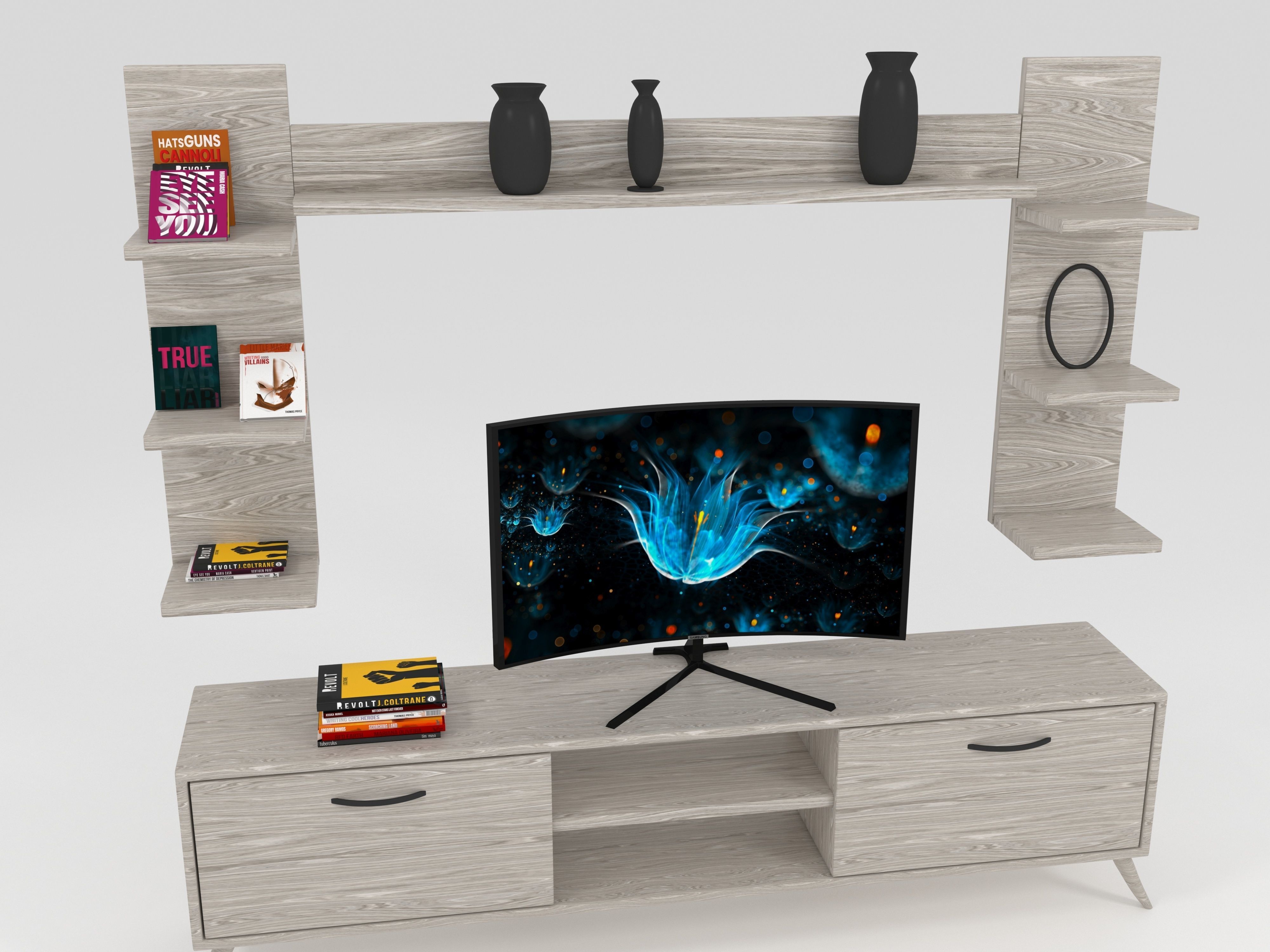 Tv Unit 3D model | CGTrader