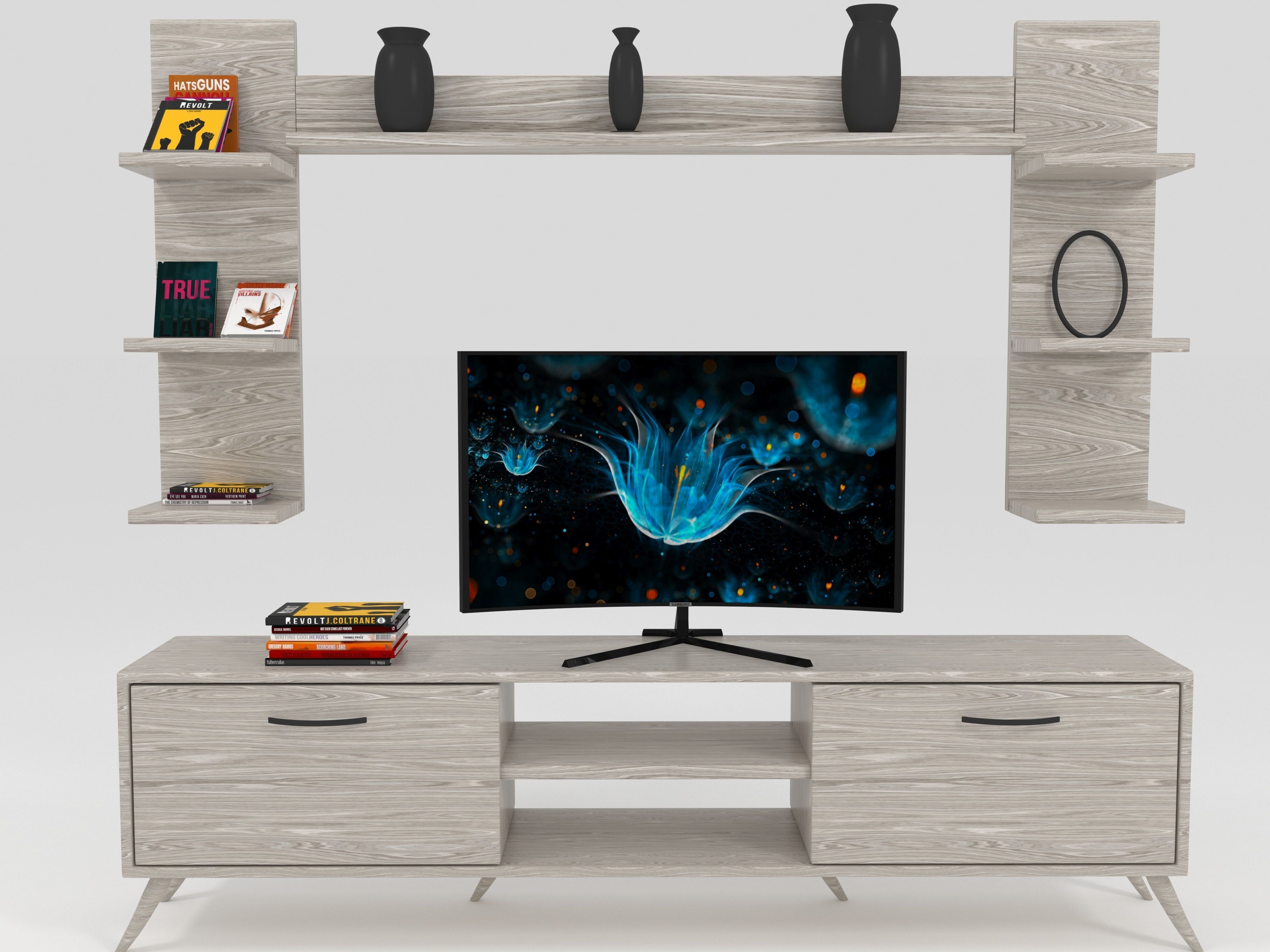 3D model Tv Unit room | CGTrader