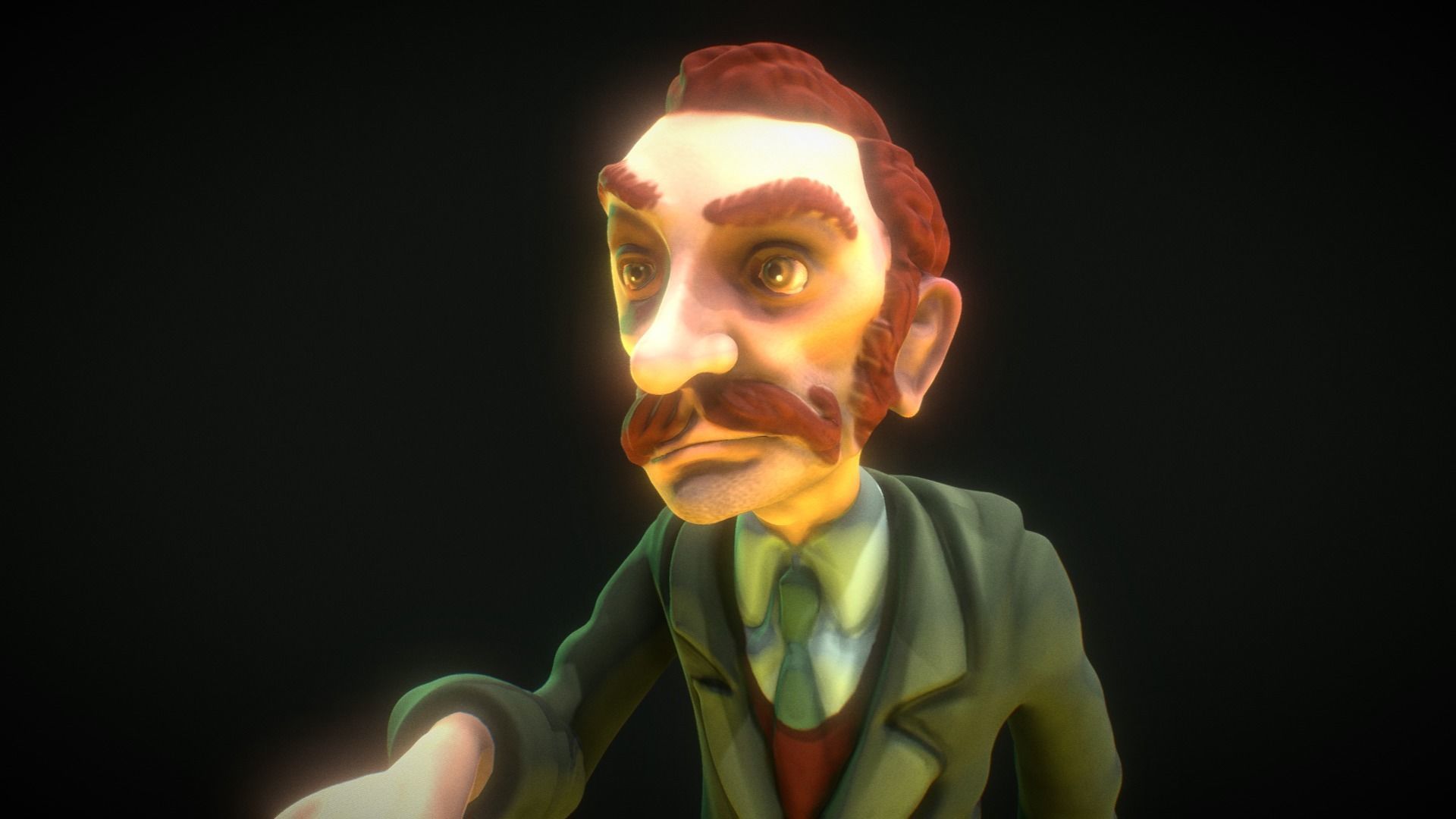 Edward Carnby - From Alone in the Dark - Printable Character 3D model ...