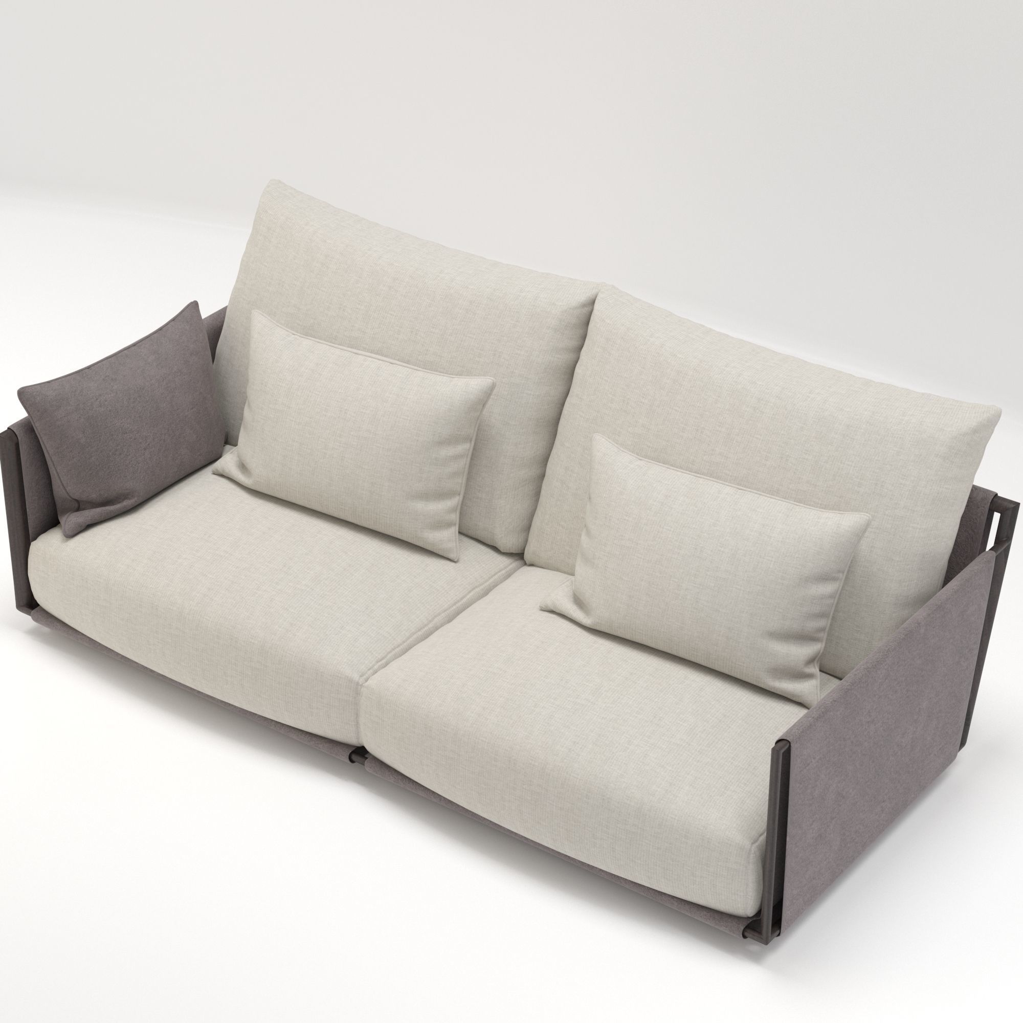 Adam Giorgetti Sofa 3d Model Max Obj Fbx