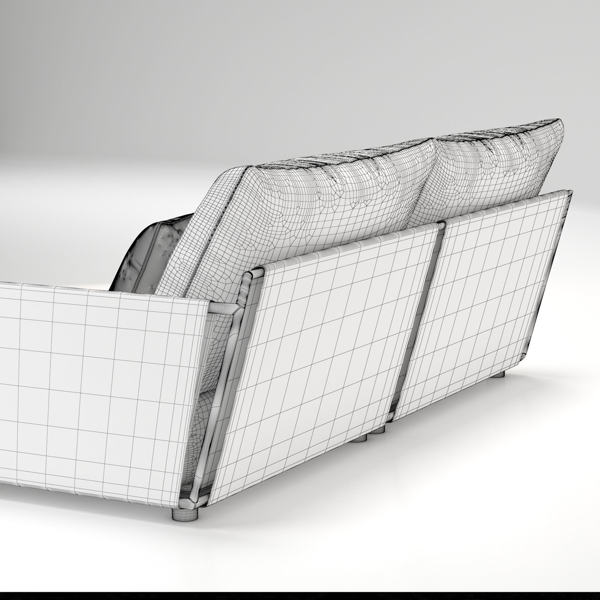 Adam Giorgetti Sofa 3d Model Cgtrader