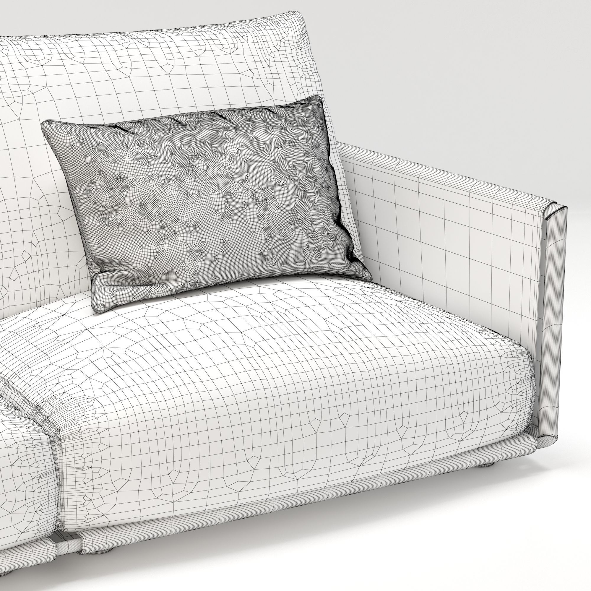 Adam Giorgetti Sofa 3d Model Cgtrader