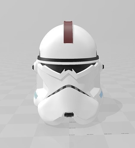 Star Wars A-77 Captain Fordo Phase II Helmet ARC Trooper 3D model 3D ...