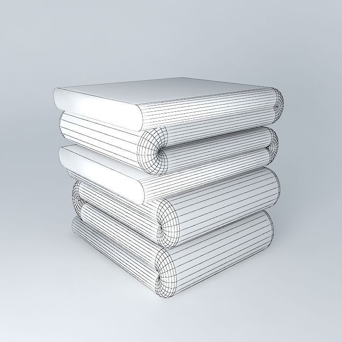 Linens Bent Bed Sheet free 3D model | CGTrader