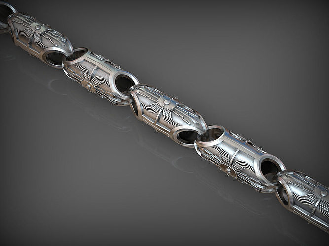 Chain link 152 3D model 3D printable | CGTrader