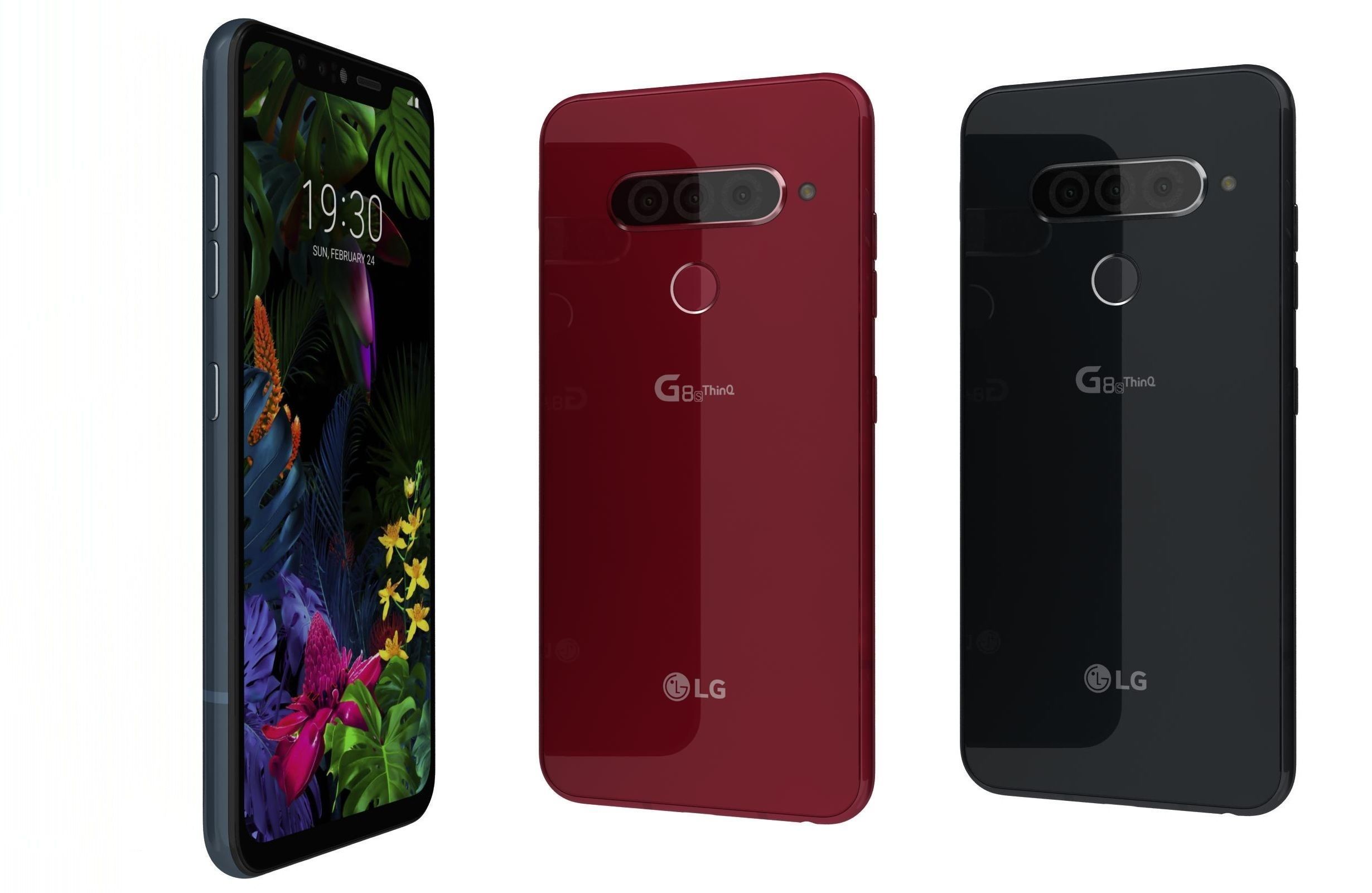 LG G8s ThinQ All Colors 3D model | CGTrader