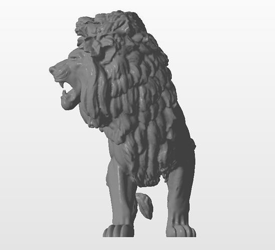 Panthera Leo 3D model 3D printable rigged | CGTrader