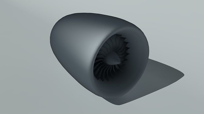 Aircraft Engine 3D model | CGTrader