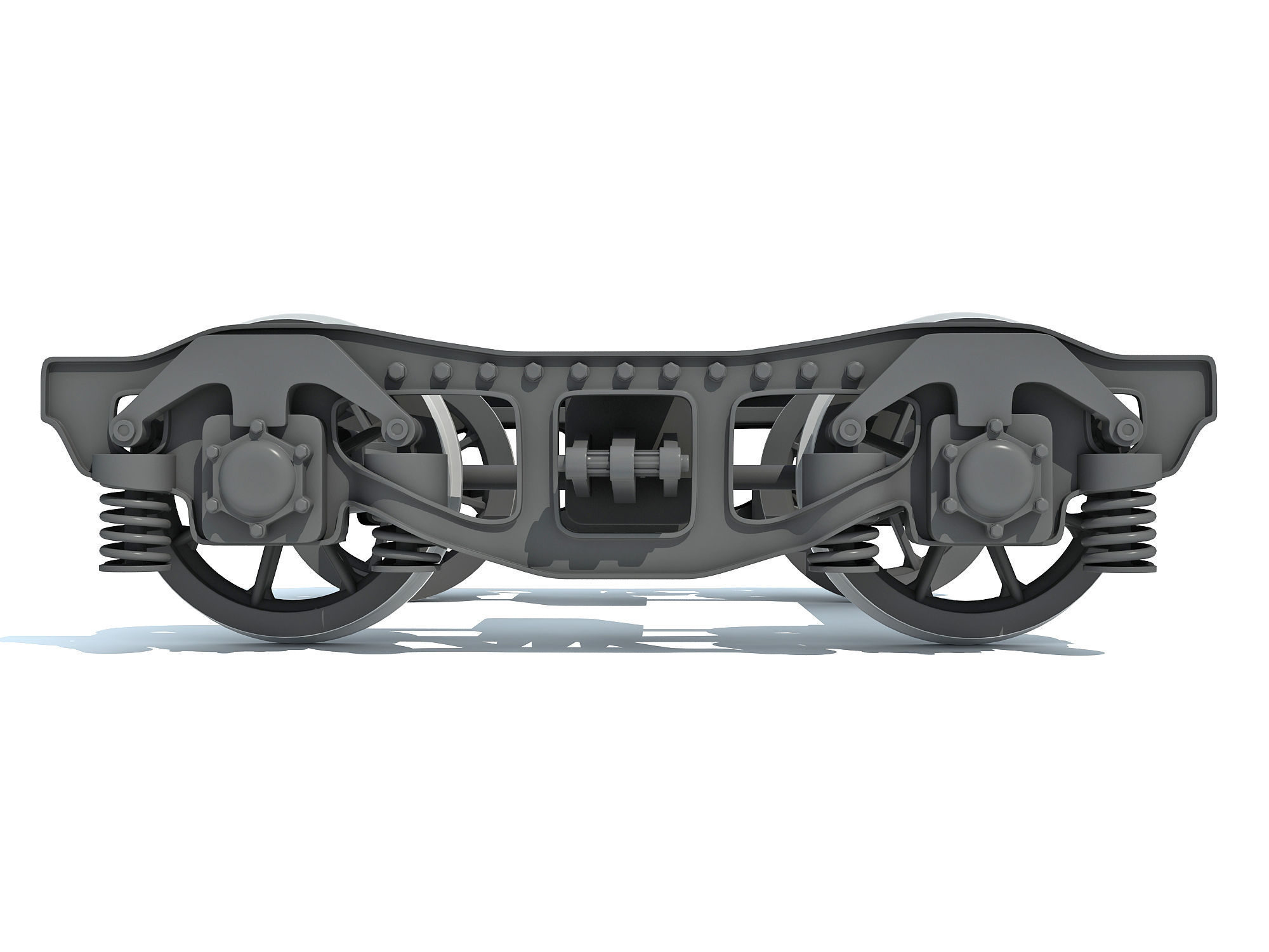 Train Wheels 3D model | CGTrader