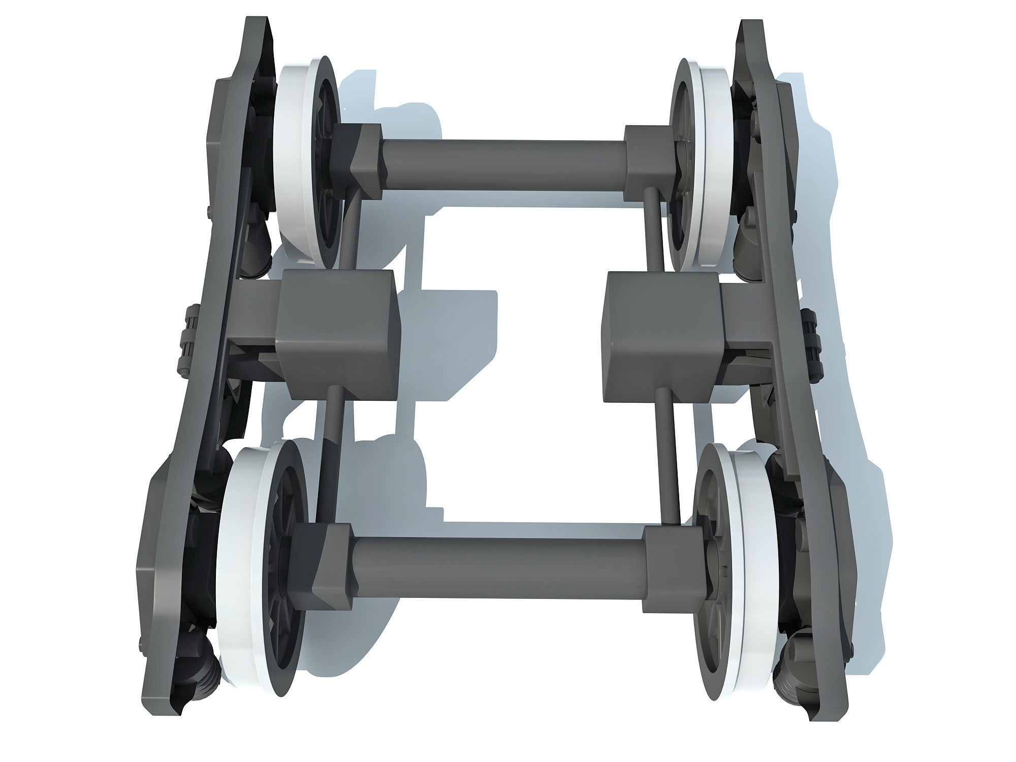 Train Wheels 3D model | CGTrader