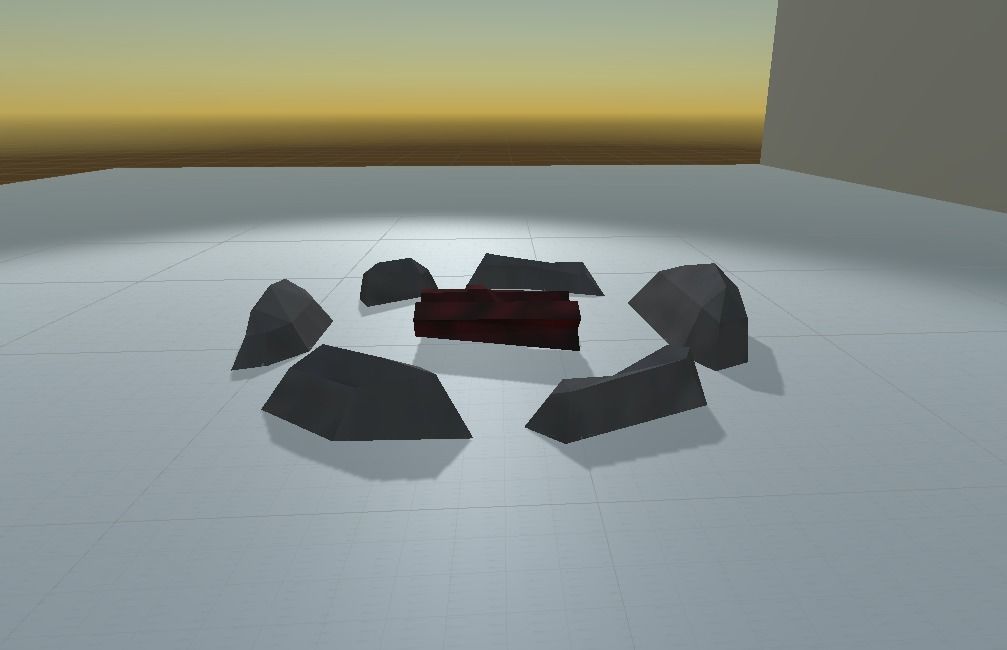Simple campfire model free VR / AR / low-poly 3D model | CGTrader