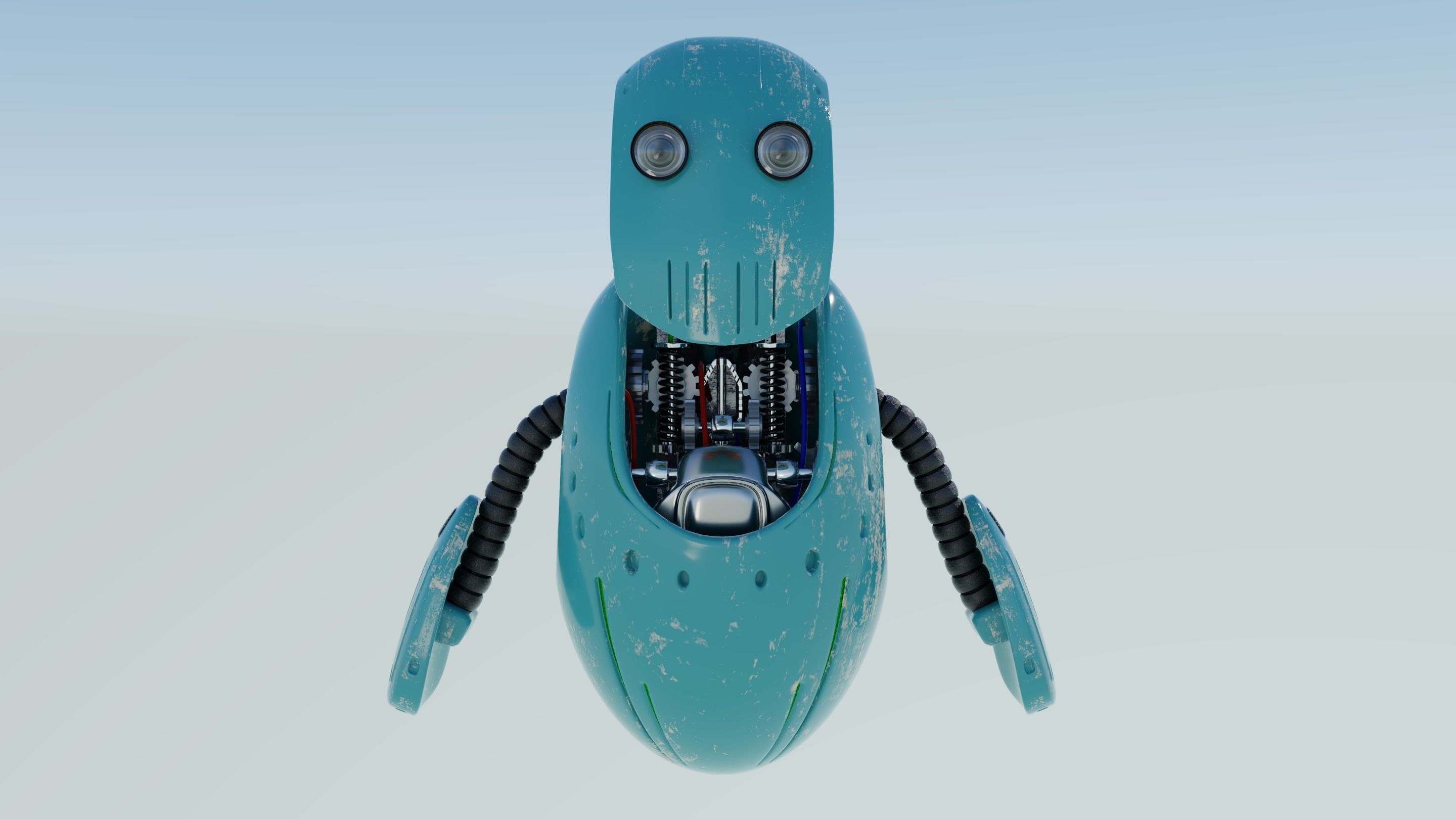 Scout Droid 3D model | CGTrader