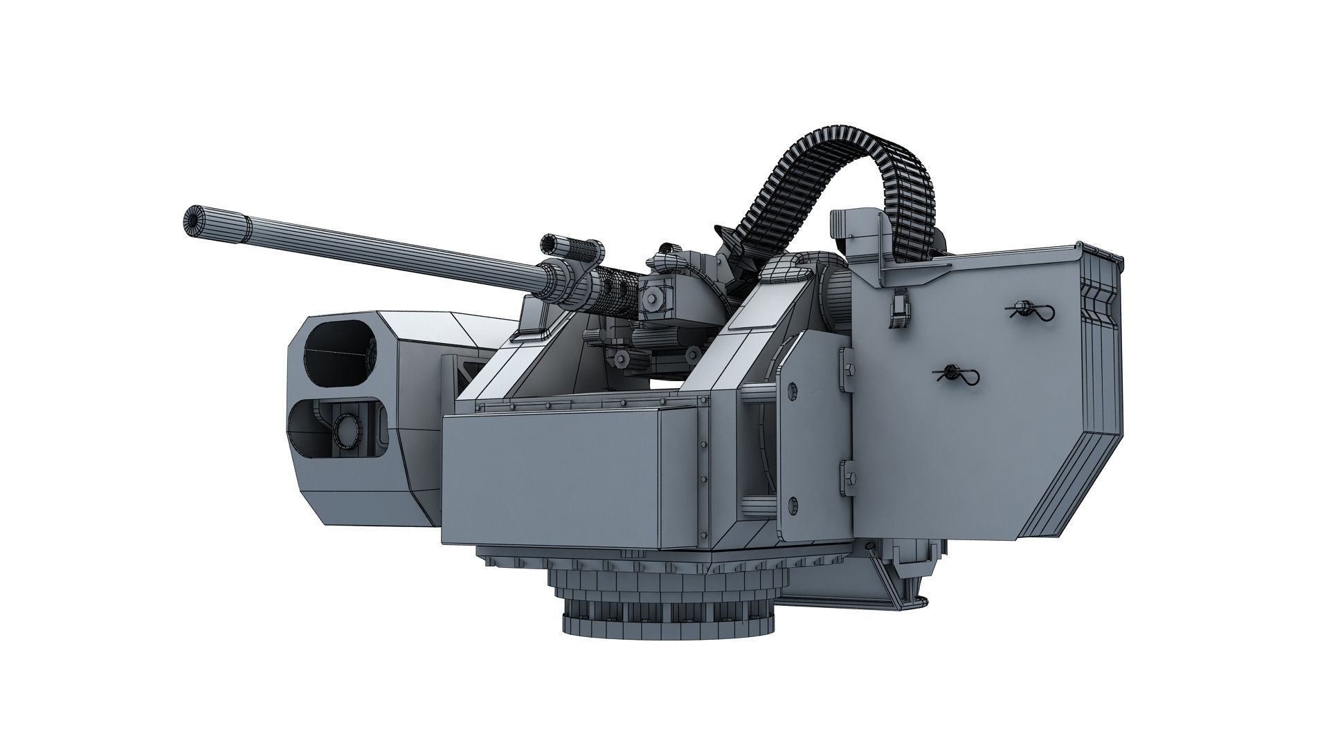 3D model Remote Controlled Weapon Station RCWS VR / AR / low-poly ...