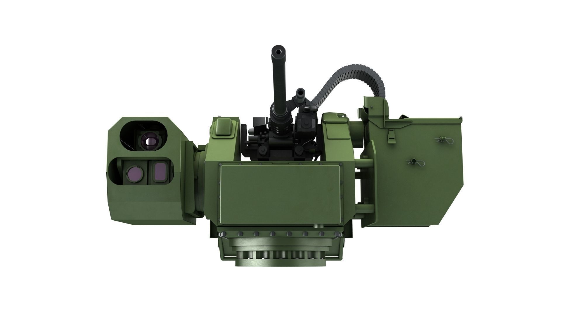 3D model Remote Controlled Weapon Station RCWS VR / AR / low-poly ...