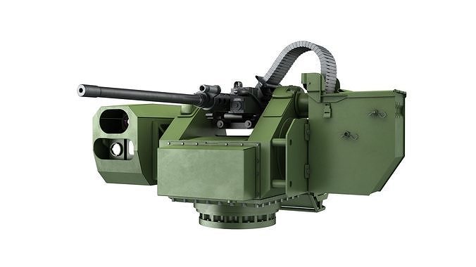 3D model Remote Controlled Weapon Station RCWS VR / AR / low-poly ...