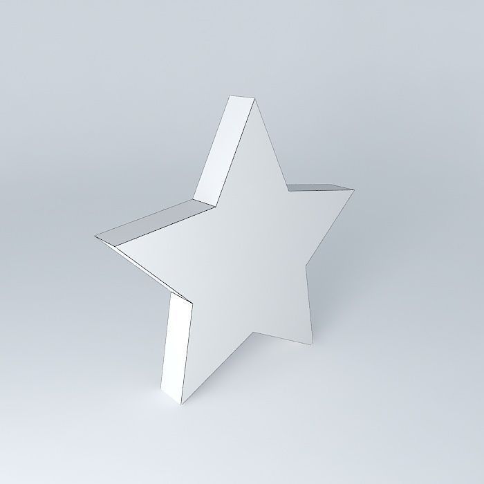 Star free 3D model | CGTrader