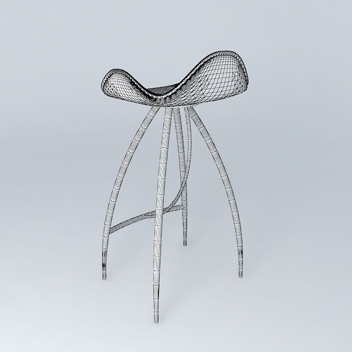Bar Stool Spider free 3D model | CGTrader