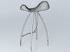Bar Stool Spider free 3D model | CGTrader