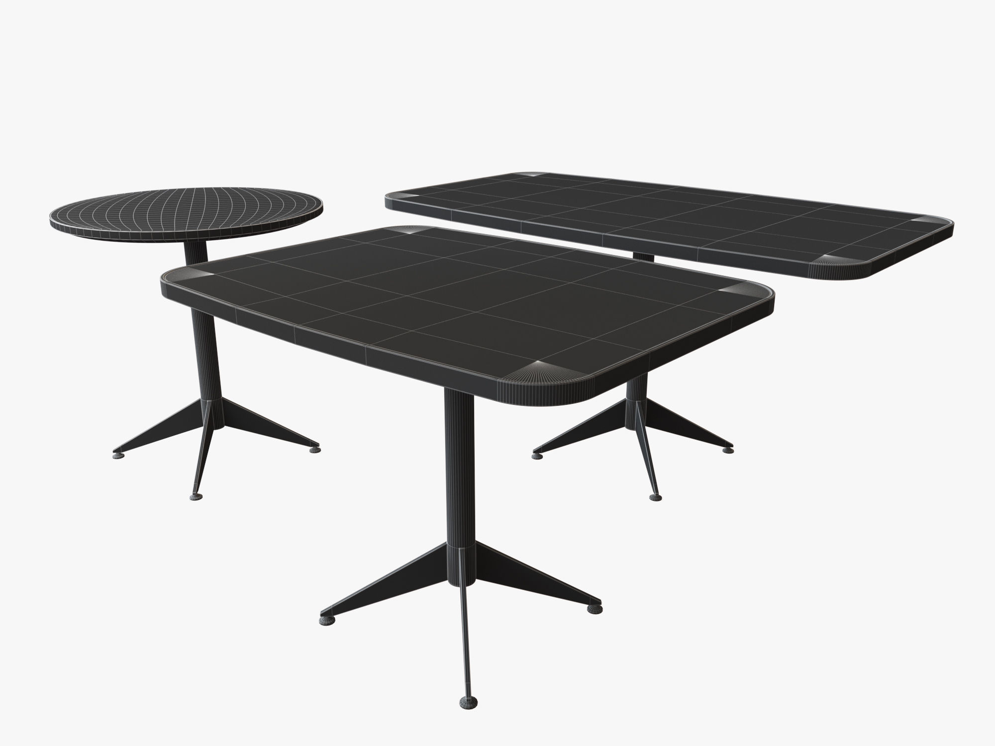 Restaurant tables 3D model | CGTrader