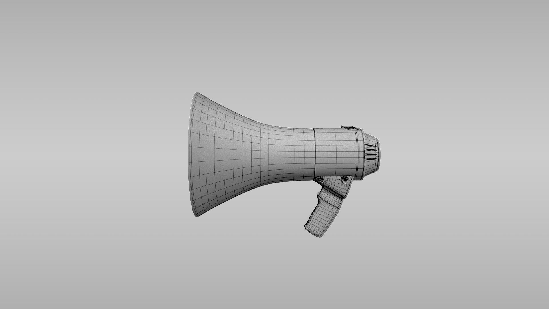 Megaphone 3D model | CGTrader