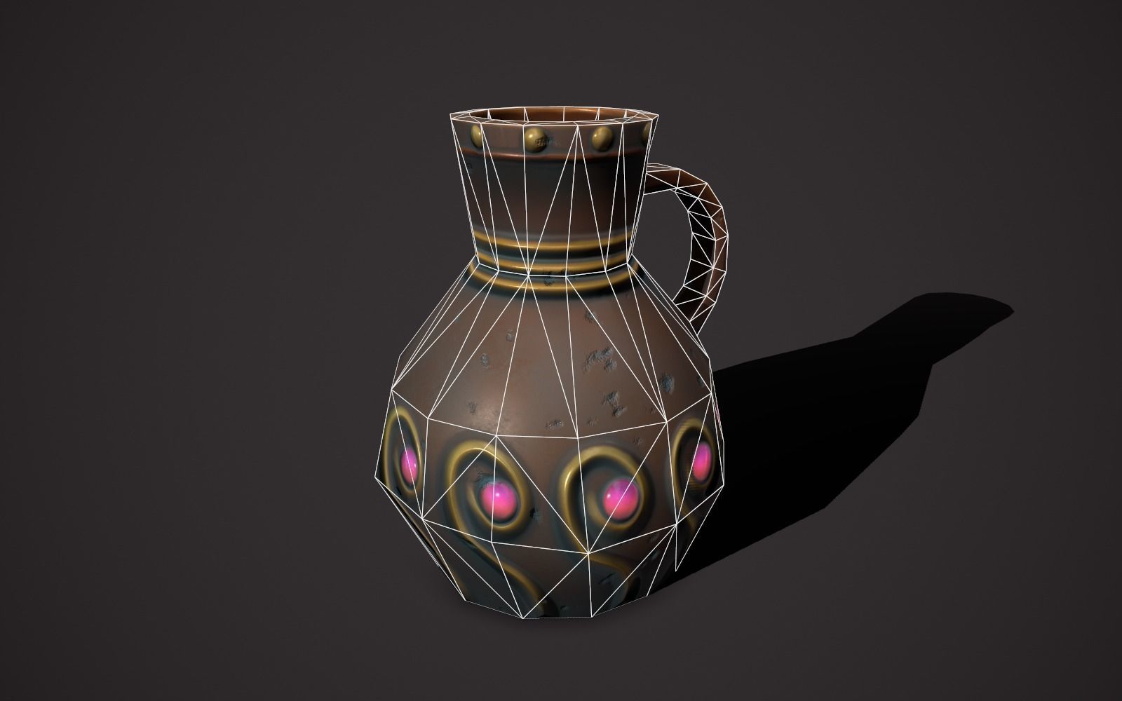 3D model magic vases VR / AR / low-poly | CGTrader