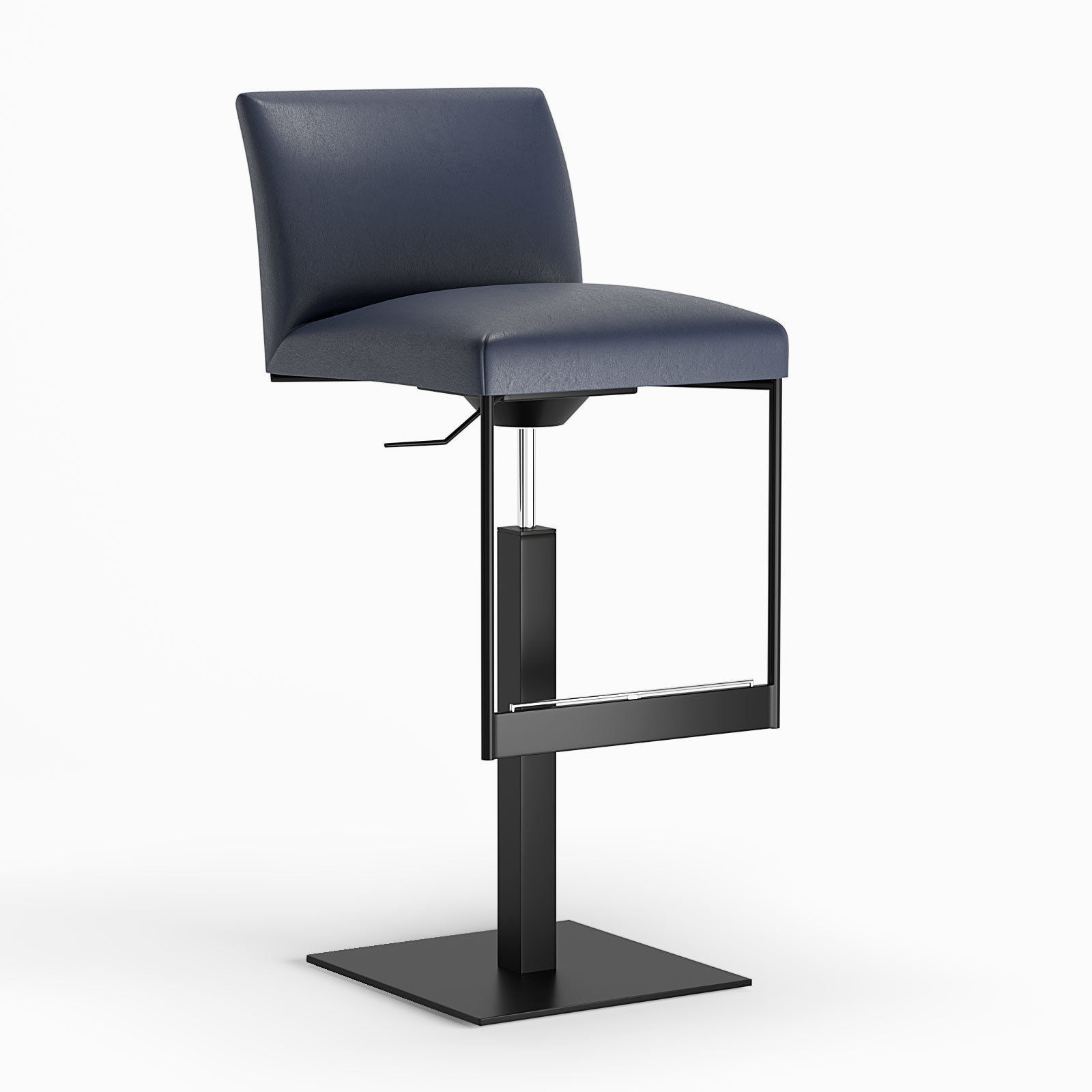 Calligaris Gala Upholstered metal stool 3D model | CGTrader