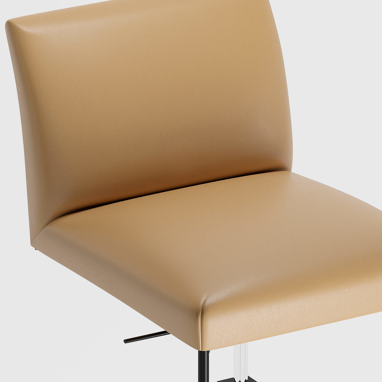 Calligaris Gala Upholstered metal stool 3D model | CGTrader