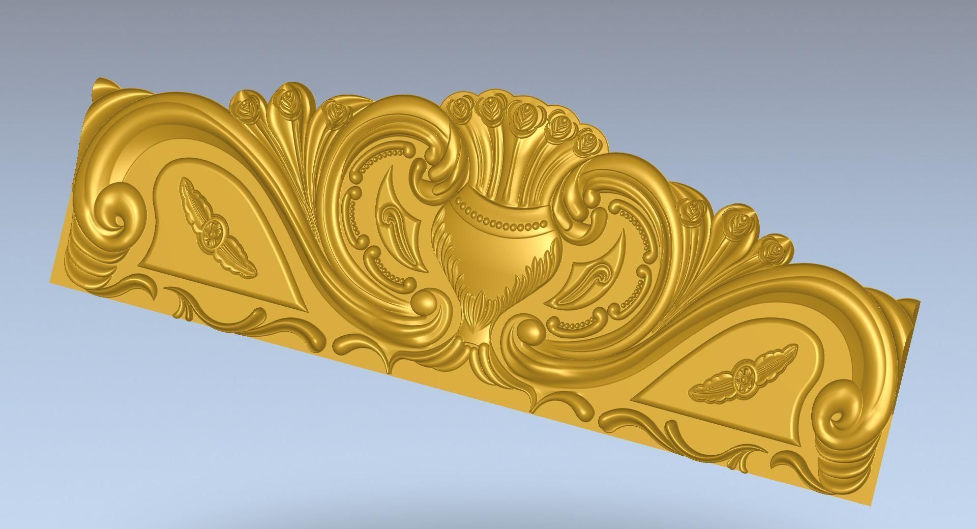 COT 3D MODEL ornate gold crown 3D model | CGTrader