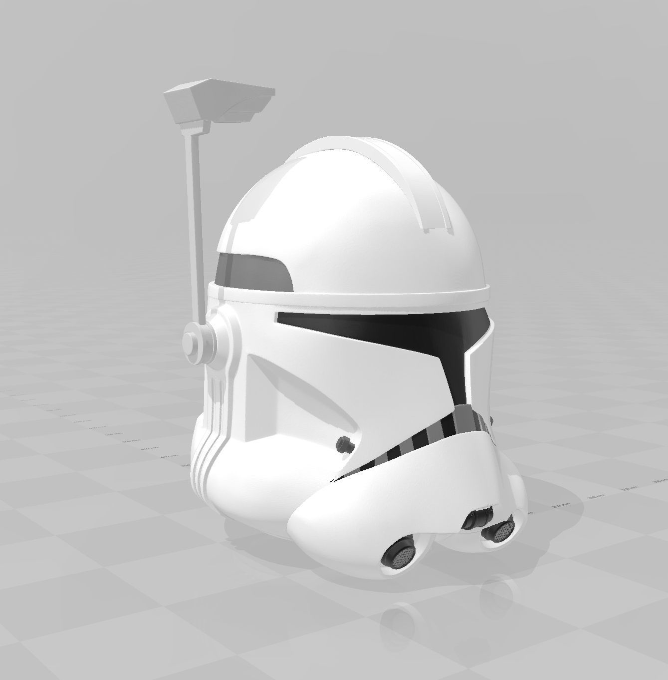 Star Wars Captain Rex Phase II Helmet 3D model 3D printable | CGTrader