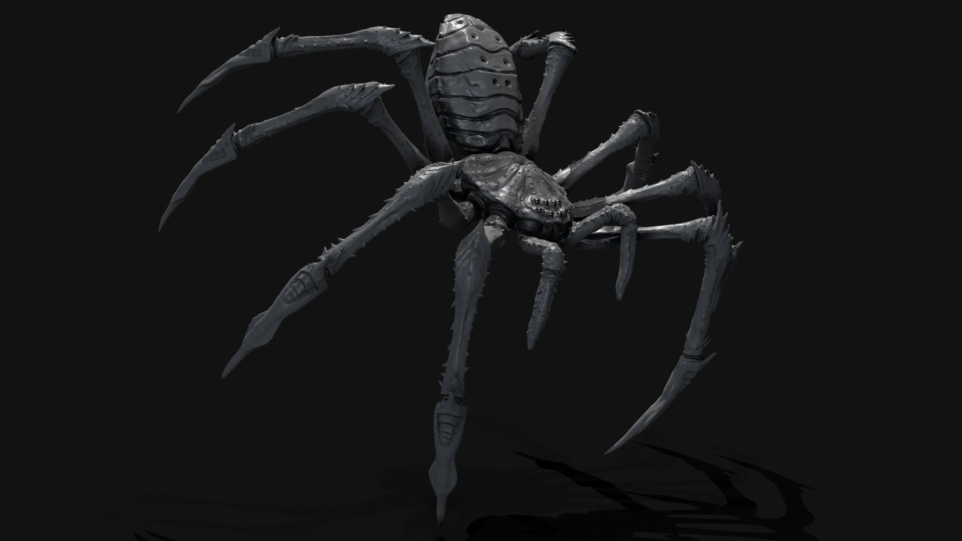 3D model Goliath Huntsman Spider VR / AR / low-poly | CGTrader
