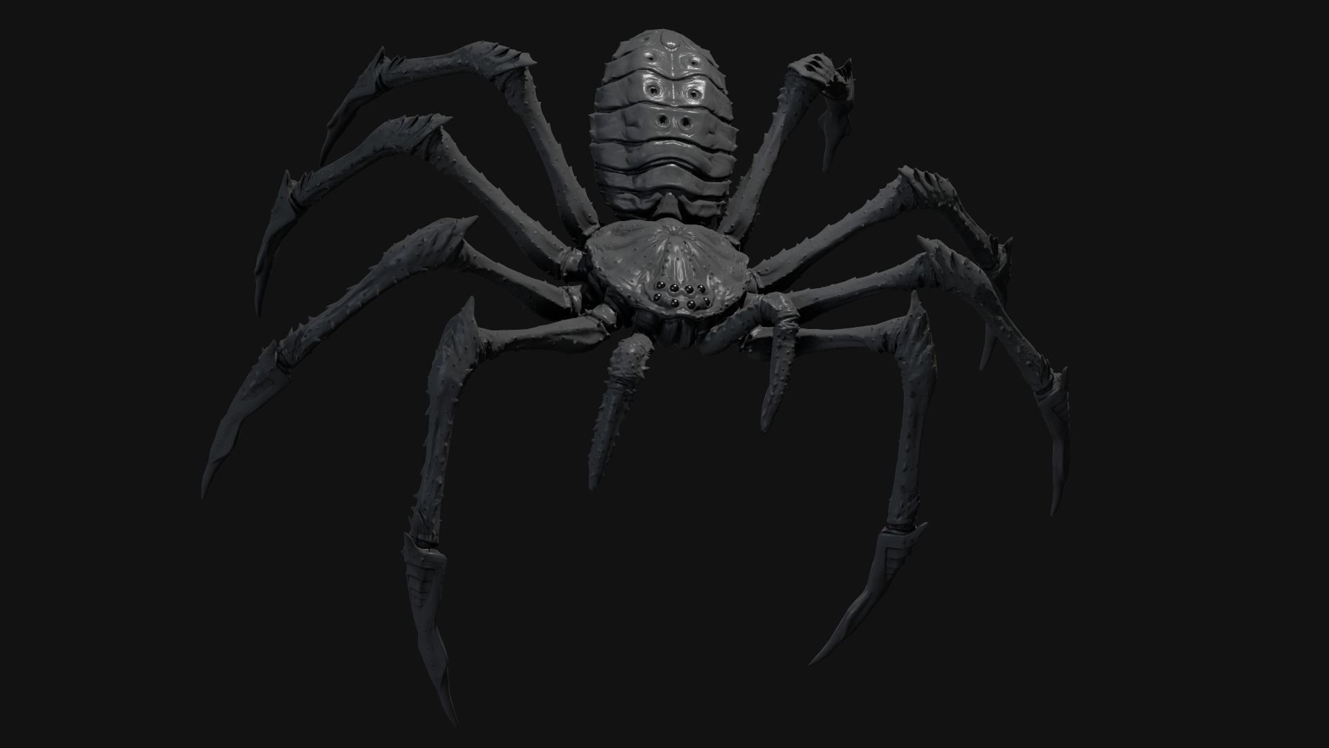 3D model Goliath Huntsman Spider VR / AR / low-poly | CGTrader