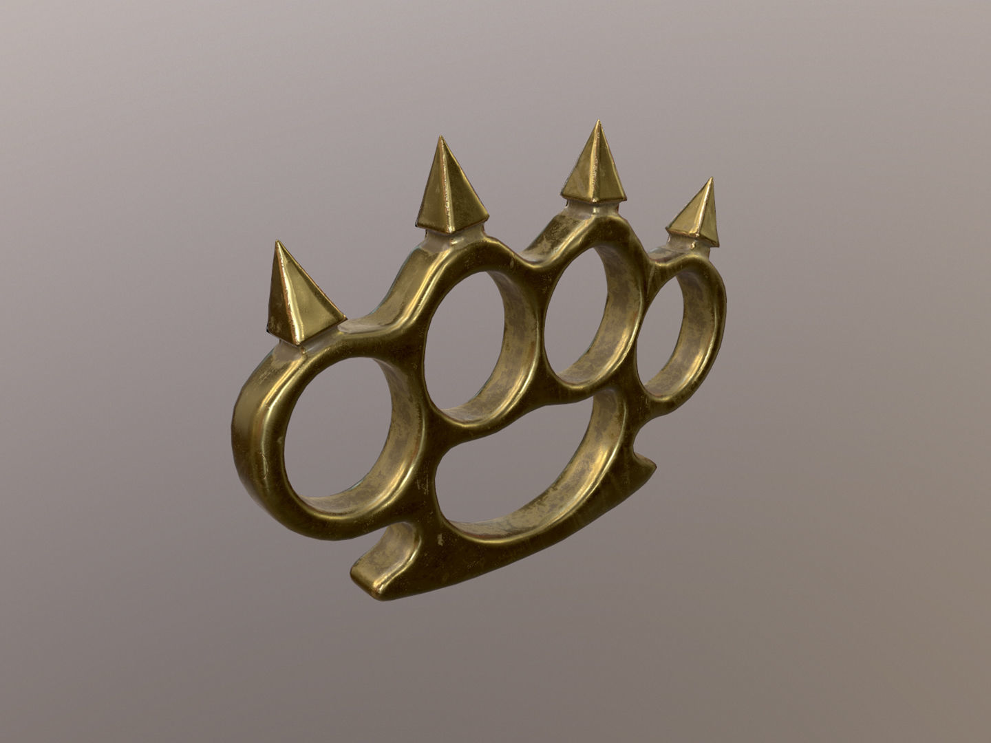3D model Brass knuckles game ready VR / AR / low-poly | CGTrader