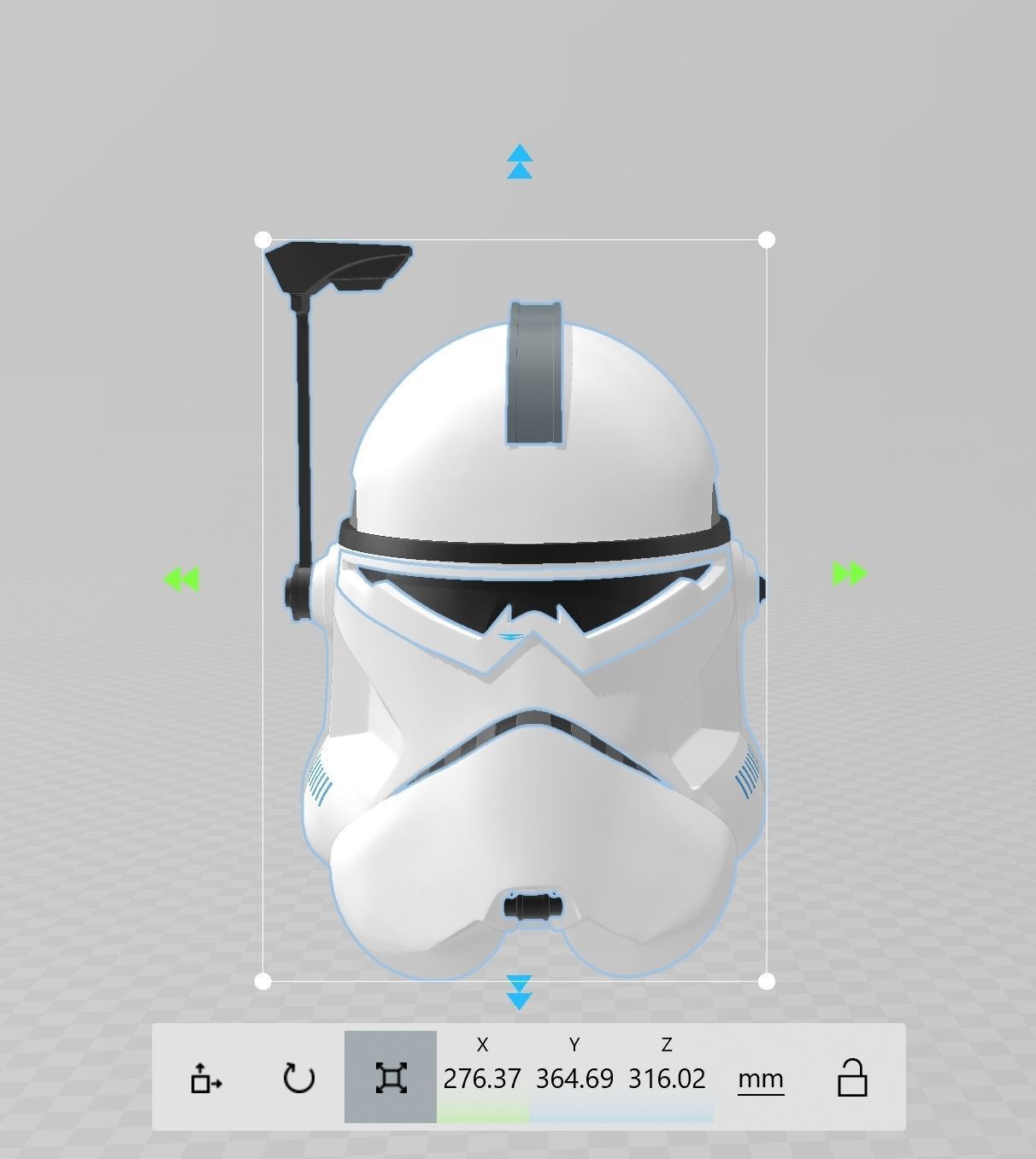 Star Wars Clone Commander Wolffe Full Armor 3D model 3D printable ...
