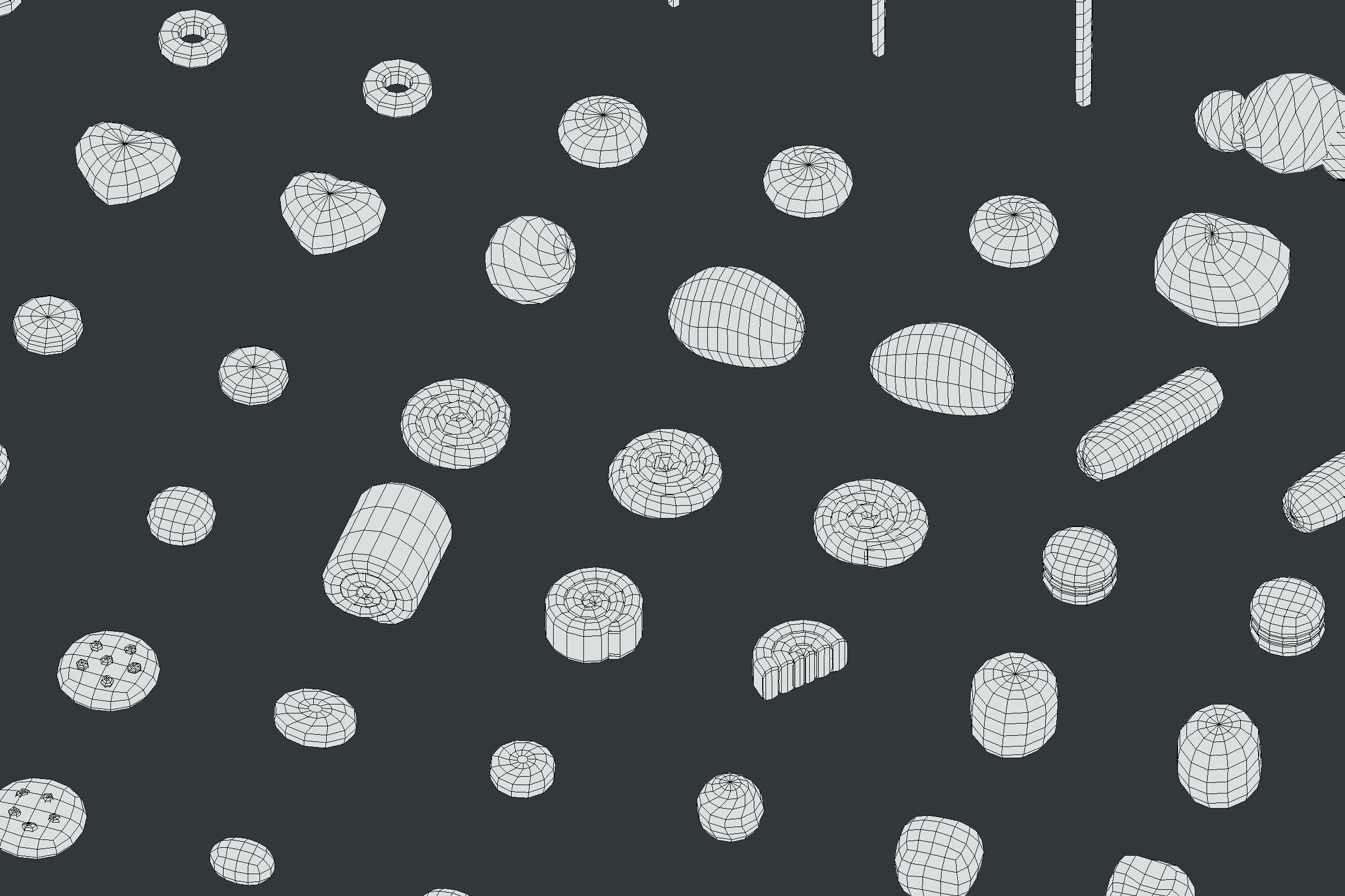 3D model Candy Land - Animation Assets VR / AR / low-poly | CGTrader