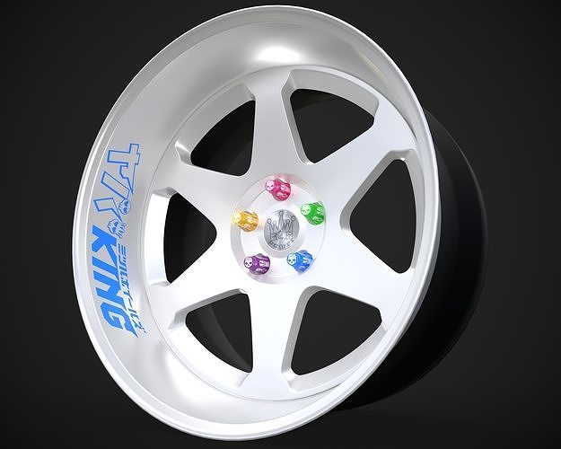 3D model 326 Power Yabaking Spoke 1-piece rim VR / AR / low-poly | CGTrader